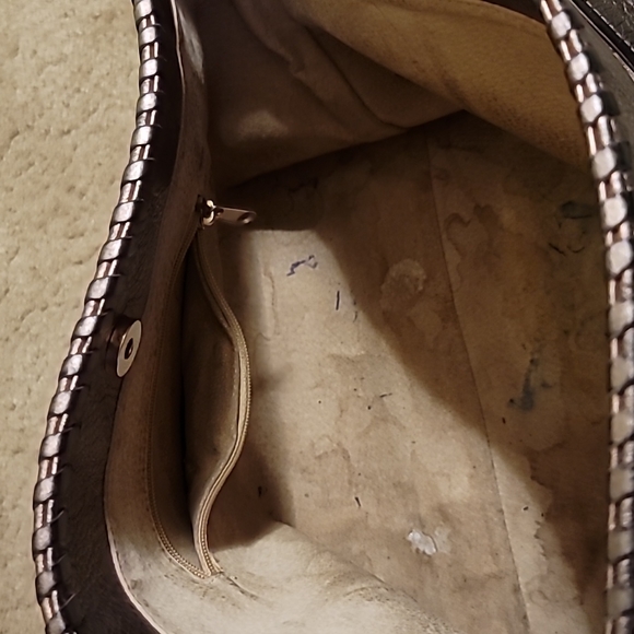 Treesje | Bags | Treesje Metallic Gold Rawhide Tote | Poshmark